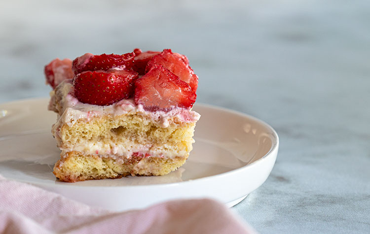 Tiramisu aux fraises - Recette